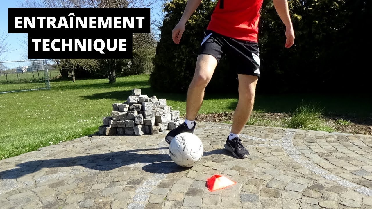 Circuit Technique Football - 5 Exercices - YouTube