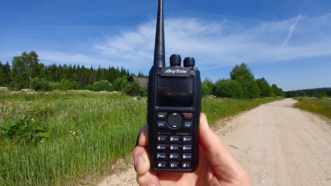 Проверка радиосвязи в лесу в диапазоне 430 MHz. - YouTube