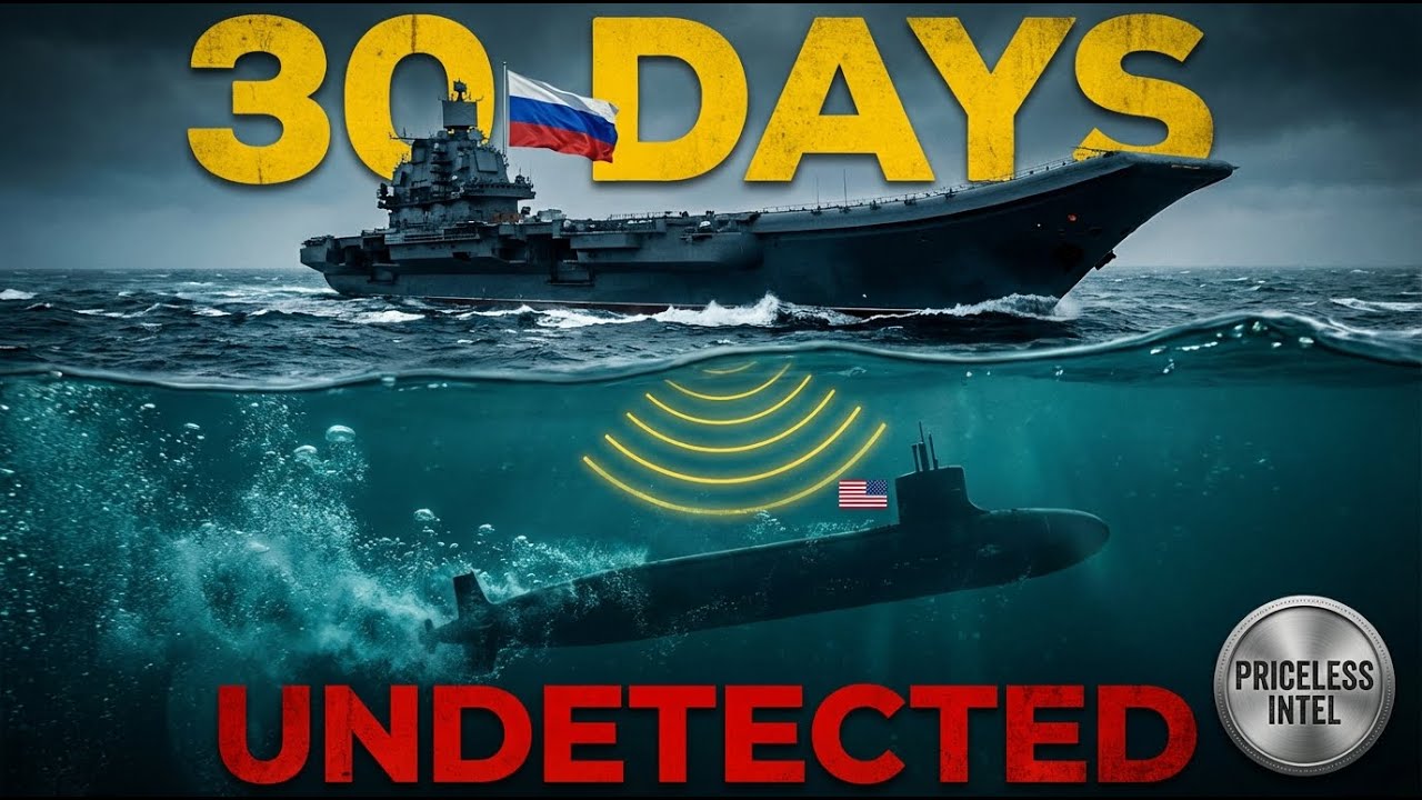 US Submarine Follows Russia's Newest Carrier for 30 Days Undetected ...