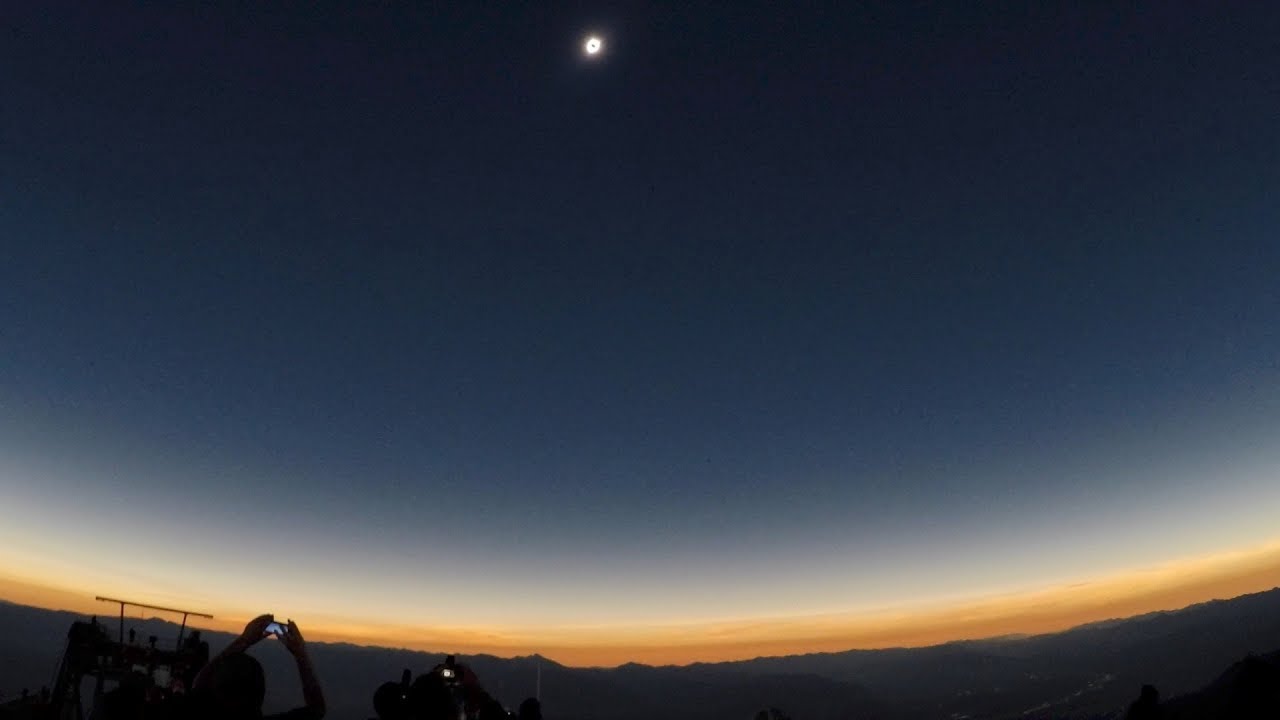 Total Solar Eclipse August 21 2017 Jackson Hole Wyoming Gopro - YouTube