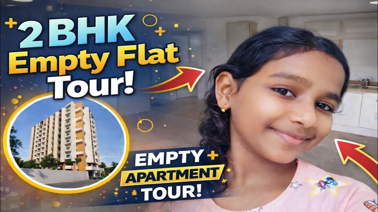 New 2BHK Empty Flat Tour 🏠 - YouTube