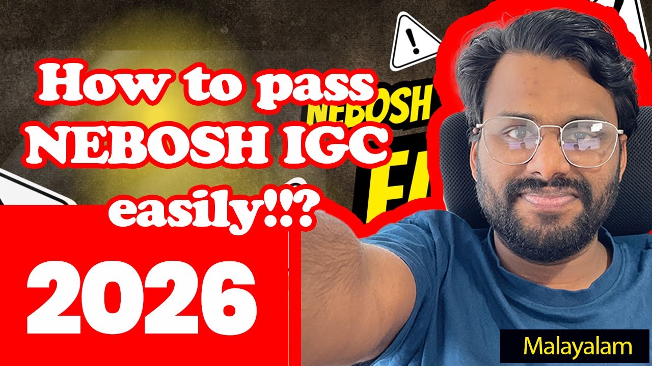 How to pass NEBOSH IGC Examination easily? - YouTube
