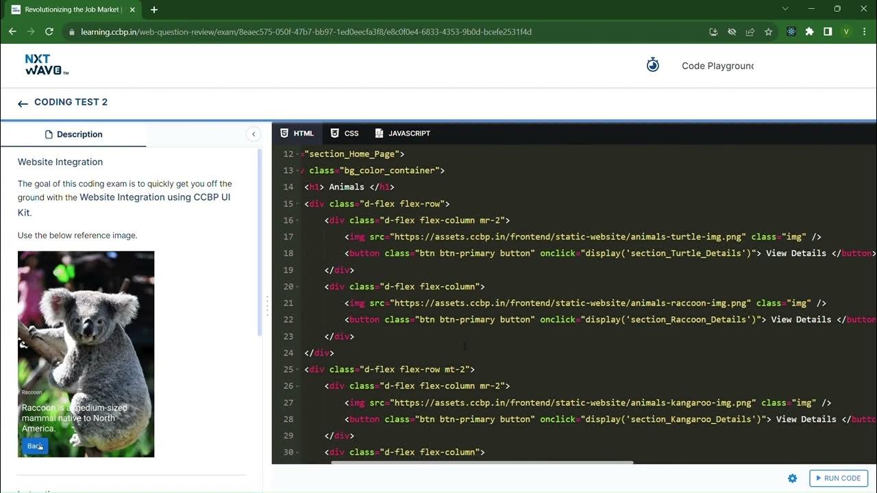Mock Tests Coding Test 2 Html Css Bootstrap Mock Tests Coding