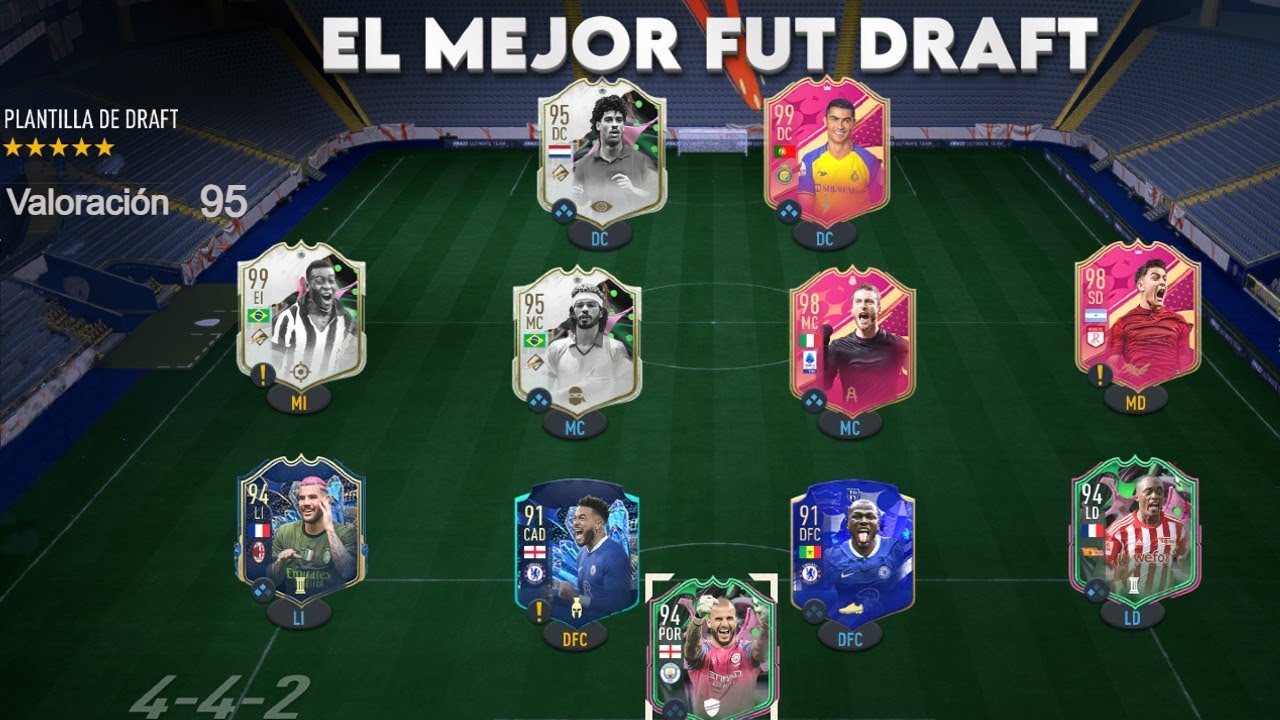 EL MEJOR FUT DRAFT de FIFA23 - YouTube