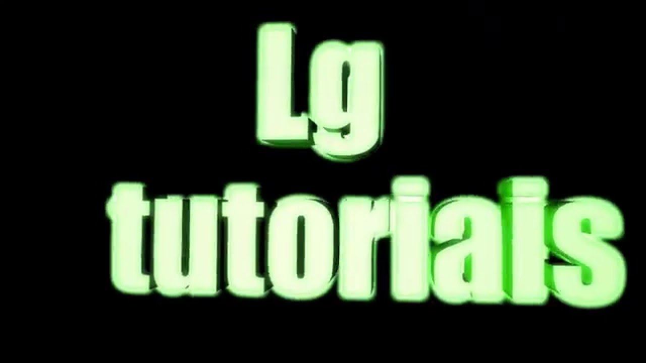 LG tutoriais intro - YouTube