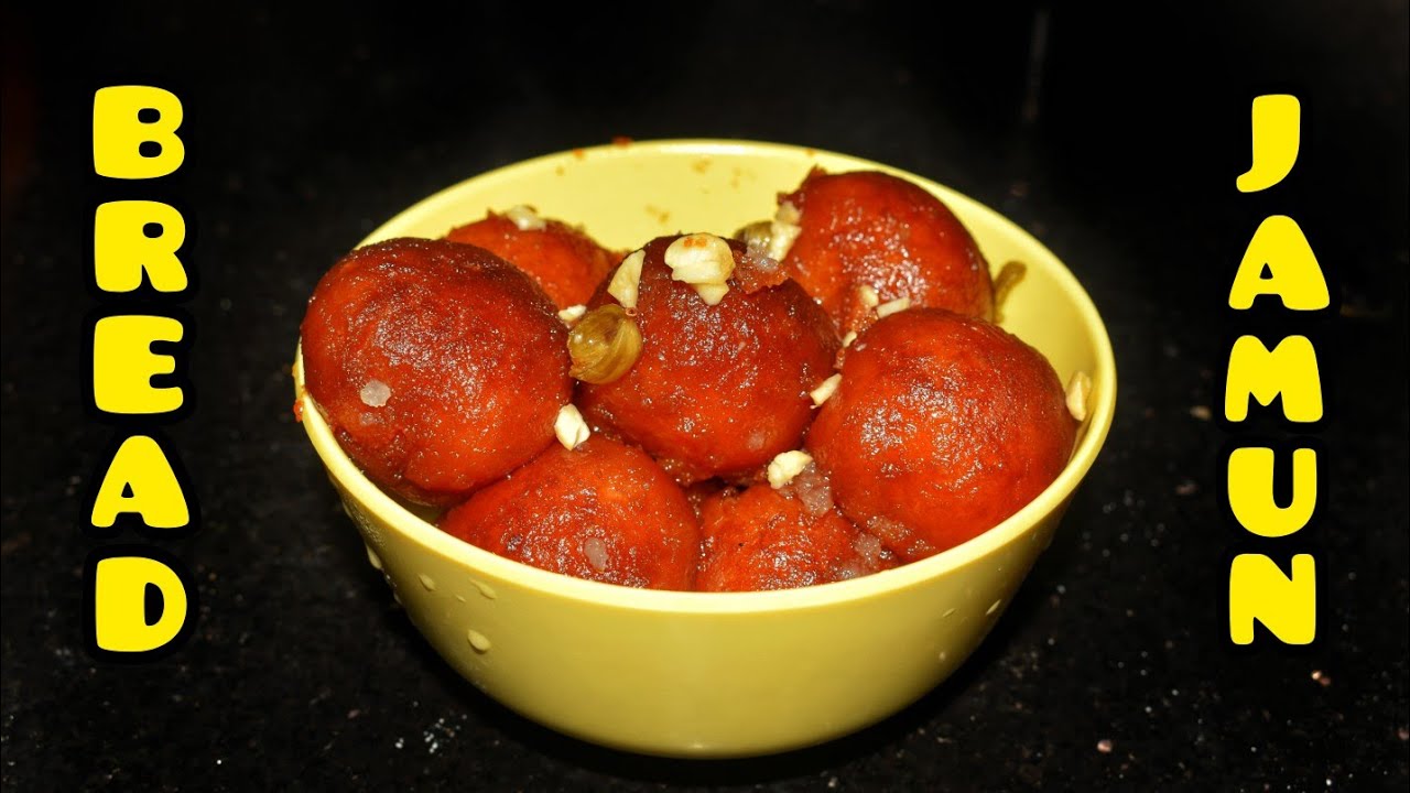 Bread Gulab Jamun Recipe/ Bread Jamun/ Diwali Sweet Recipe/ Sweet ...