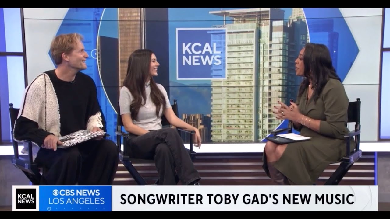 Toby Gad and Victoria Justice on CBS - YouTube