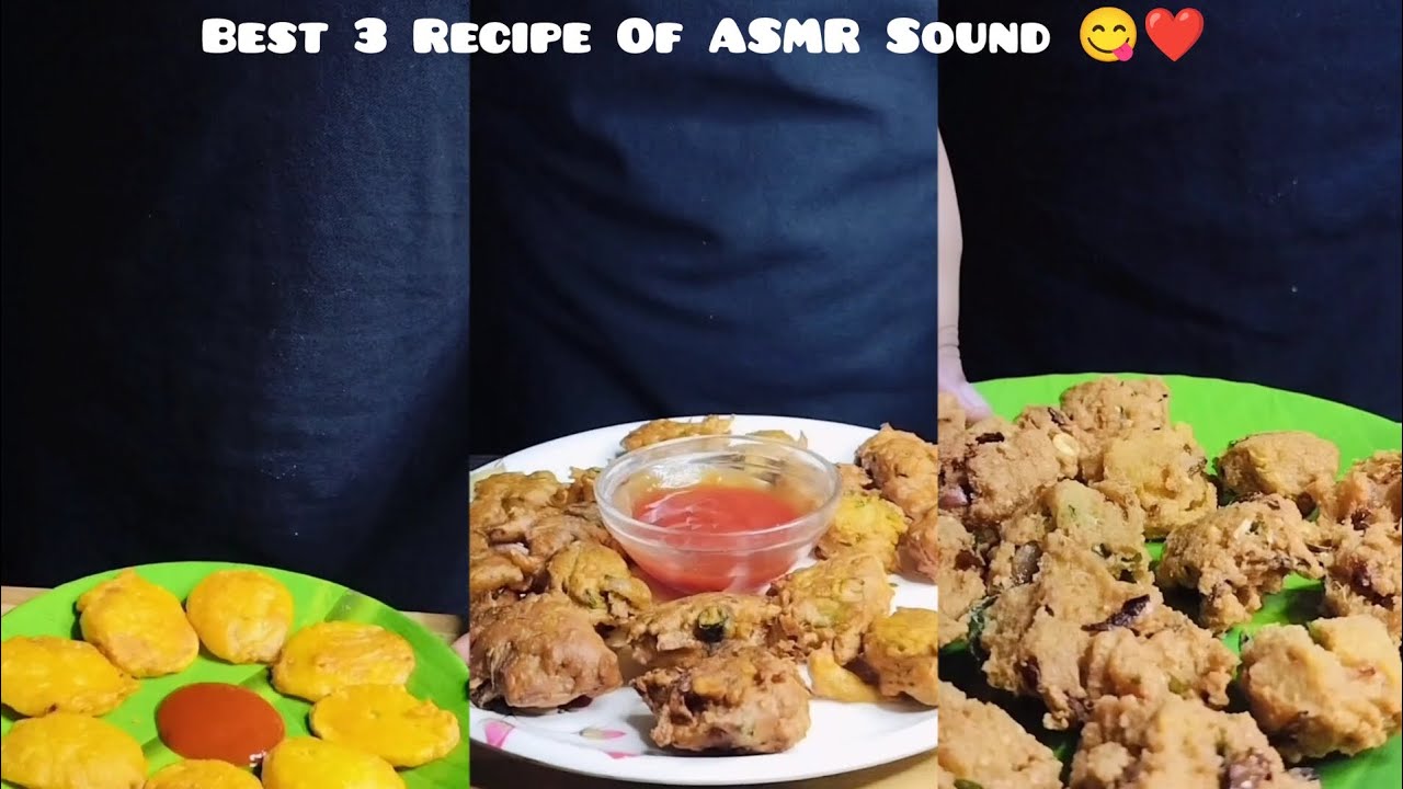 Best 3 Recipe Of ASMR Sound ♥️😋#asmr #youtube - YouTube