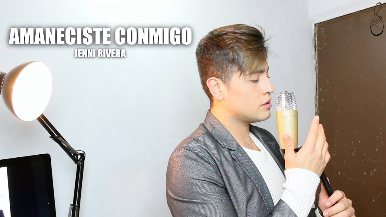 AMANECISTE CONMIGO- JENNI RIVERA (COVER) BRANDON RANGEL - YouTube