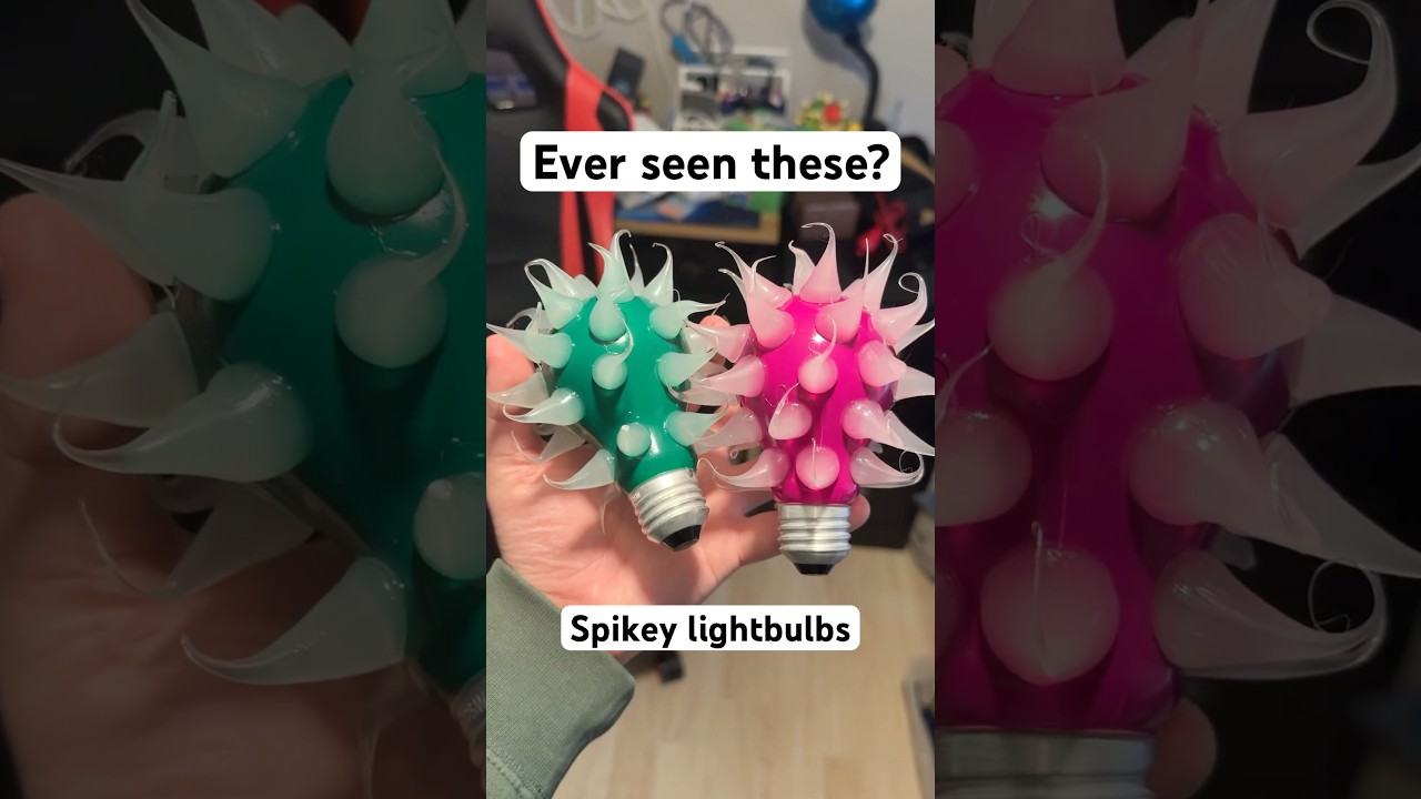 Remember these spikey lightbulbs from the 2000s? #nostalgia #shorts ...
