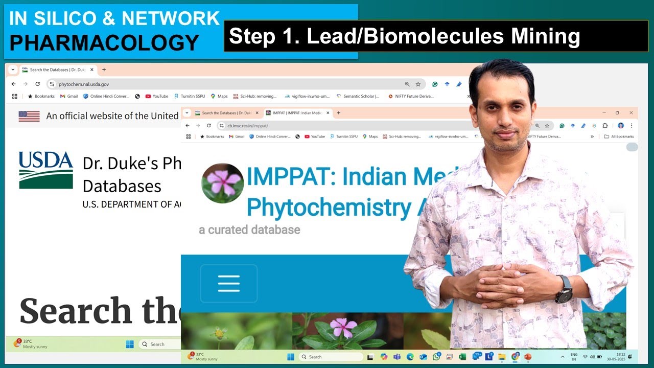Network Pharmacology Tutorial (Part 2) | Dr Duke's Phytochemical ...