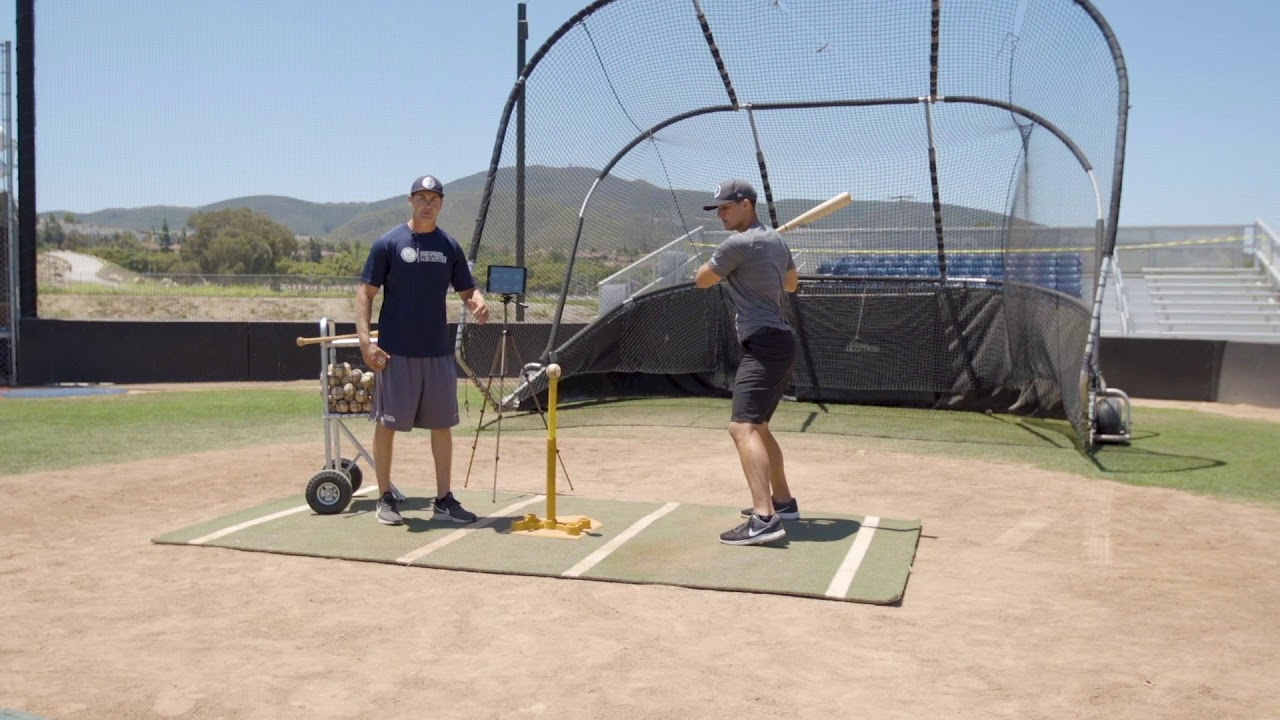 San Diego League - Bat on the Shoulder Drill - YouTube