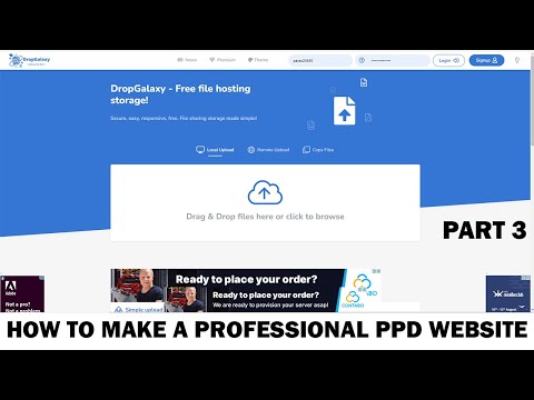 How To Make Professional PPD (Pay Per Download ) Website || Part 3 ...