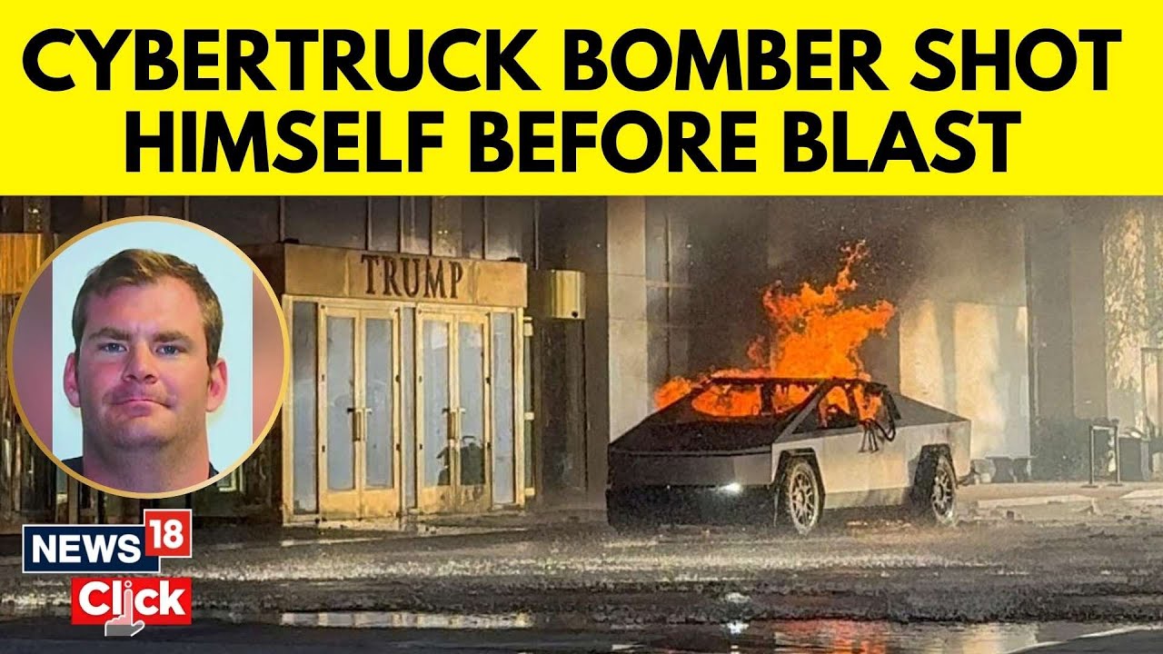 Trump Tower Cybertruck Attack | 'Explosion Outside Trump's Las Vegas ...