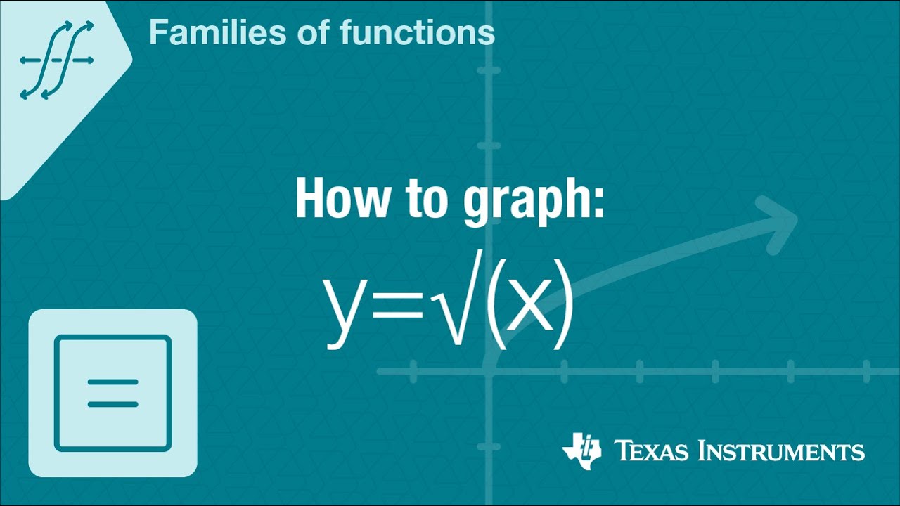 How To Graph Y squareroot Of X YouTube