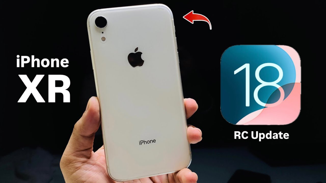 How to download & Install iOS 18 RC update on iPhone XR - YouTube