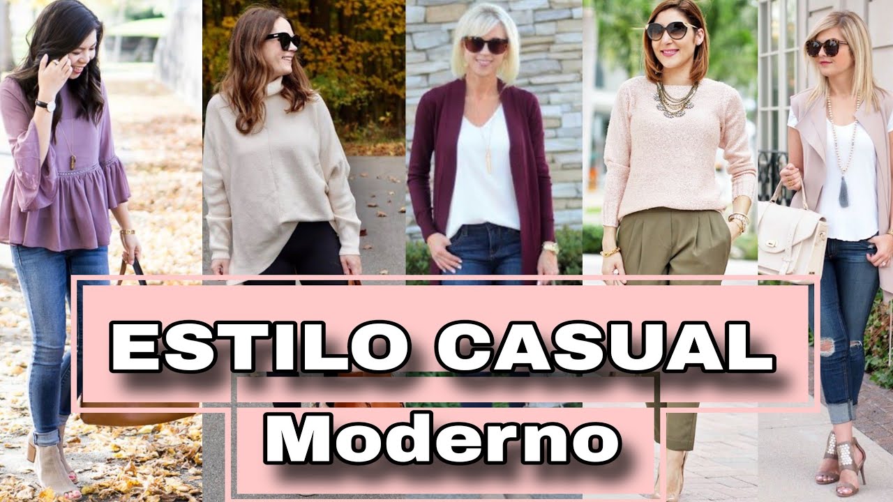 MODA 2023-24 para CREAR ATUENDOS Y COMBINACIONES CASUALES Con ESTILO ...