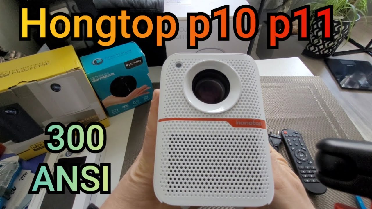 Projektor Led Hongtop p10 p11 Test taniego projektora Led z AliExpress ...