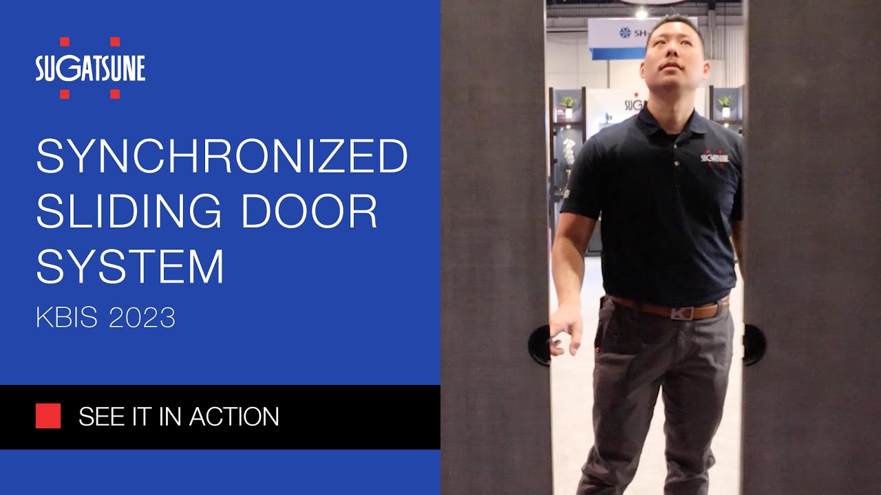 SDR Soft-Close Synchronized Sliding Door System - YouTube
