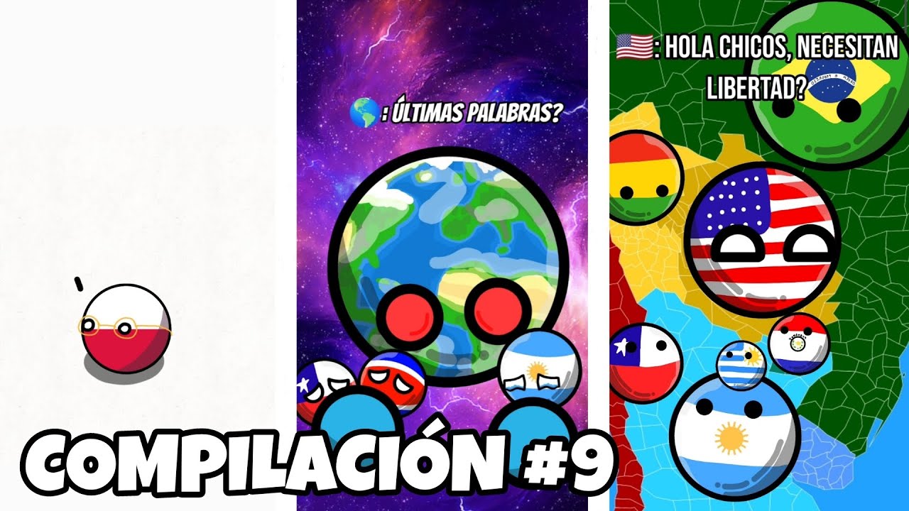 Compilación Countryballs #9 #countryballs • Don Chile - YouTube