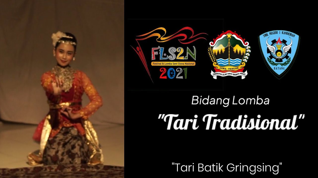 Tari Batik Gringsing FLS2N 2021 SMK Tari Tradisonal | SMK Negeri 1 ...