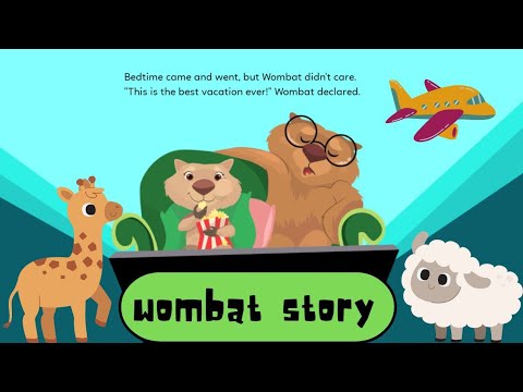 wombat,dad story | Bedtime Stories for Kids | Animated Fairy tales ...