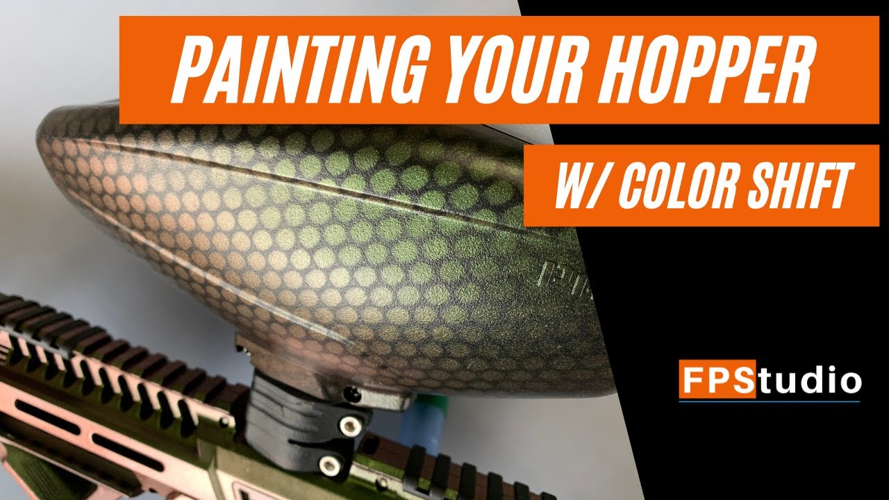 Painting your Hopper (w/color shift) - YouTube