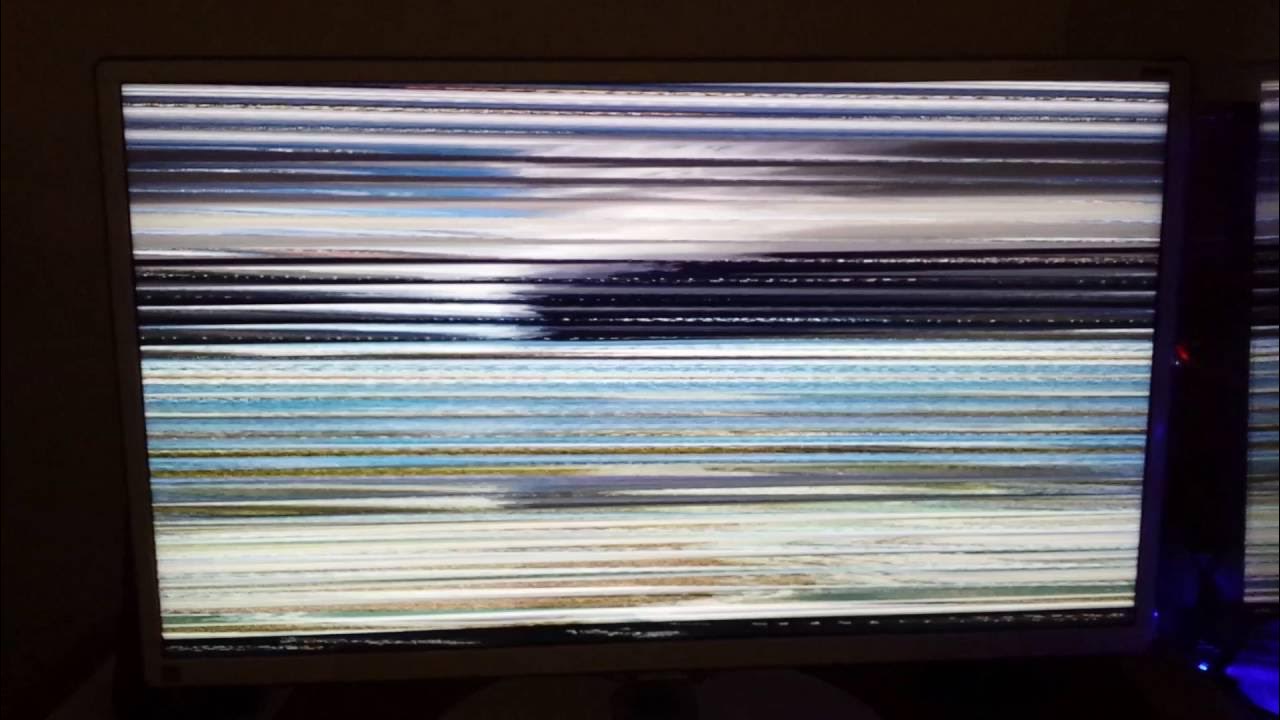 pc start up visual artifacts nvidia gtx 970 - YouTube