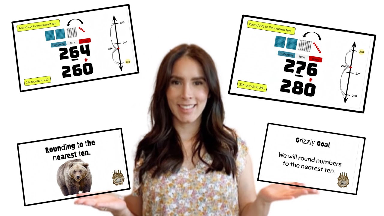 Rounding To The Nearest Ten With 3 Digit Numbers YouTube
