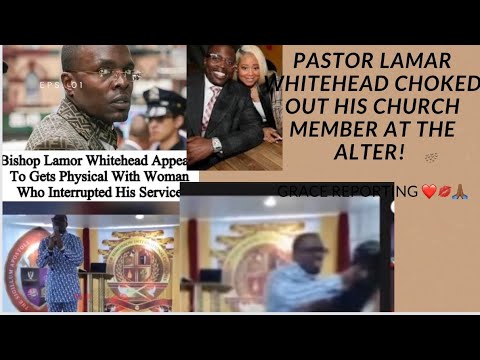 Pastor whitehead manhandled woman during church service! - YouTube