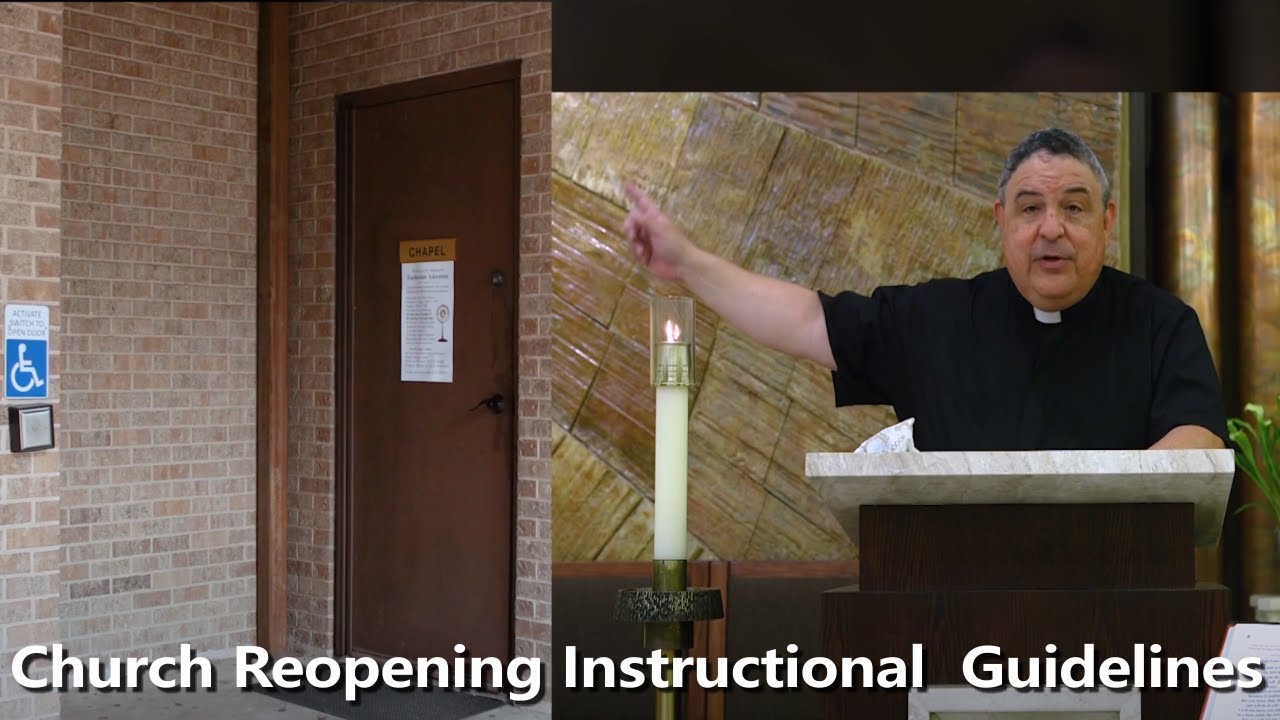 Church Reopening Instructional Guidelines (5-16-20) - YouTube