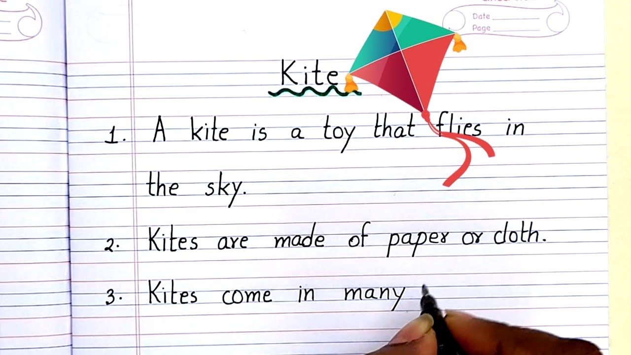 Kite essay | 10 lines on kite in English | 10 lines essay on kite ...