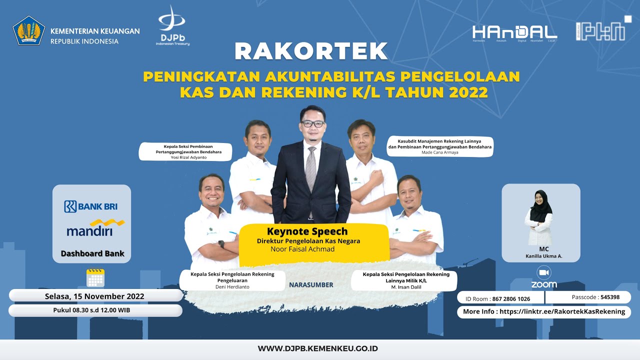Rakor Teknis Peningkatan Akuntabilitas Pengelolaan Kas & Rekening ...