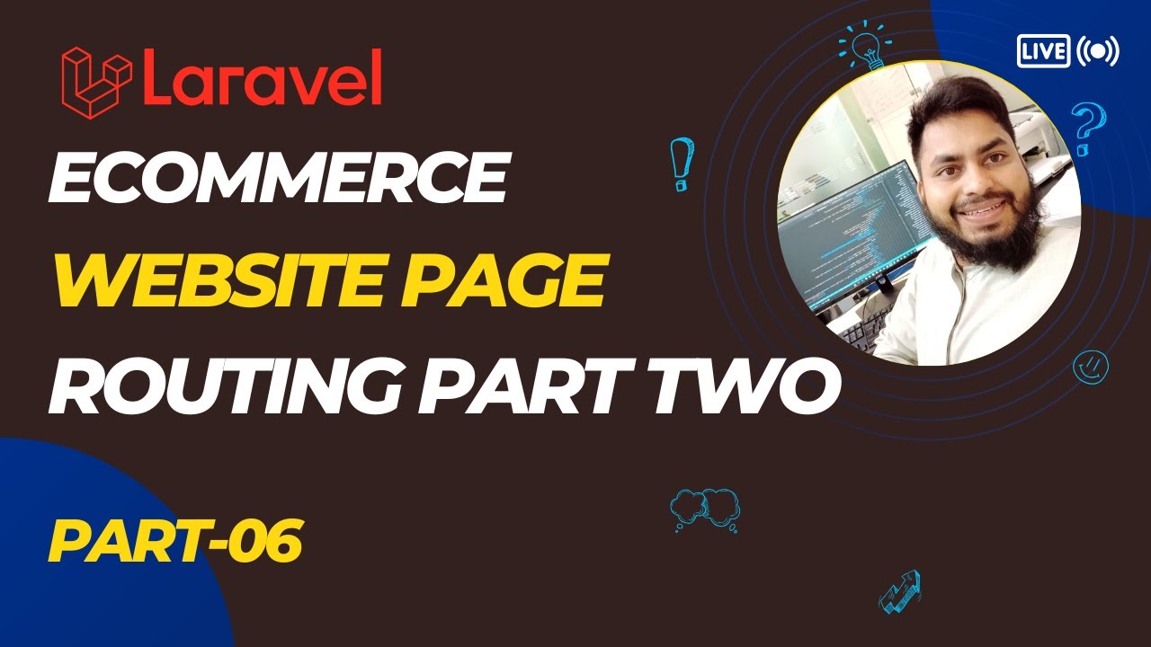 Create Routes And Controller For E Commerce Website Laravel Bangla Tutorial Part 06 Youtube