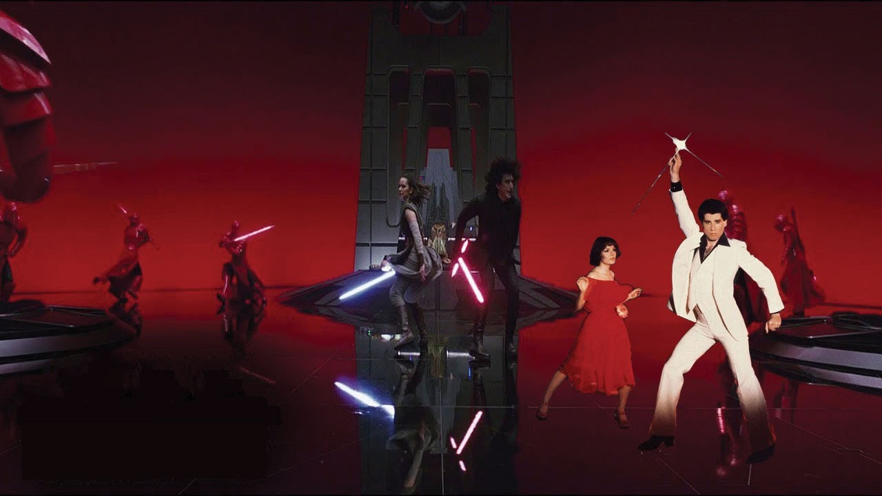 Reylo Throne Room Scene synced with Stayin’ Alive - YouTube