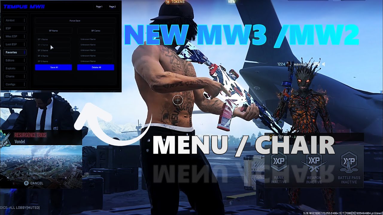 NEW MW3 CHEAT ️TEMPUS HACK ️WORK ON MW2 & WZ2 - YouTube