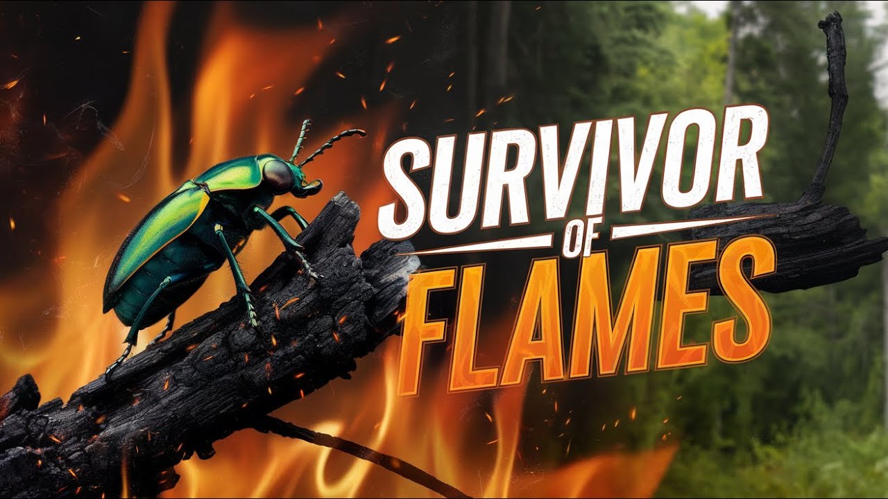 The Fire Proof Skills of the Fire Beetle - YouTube