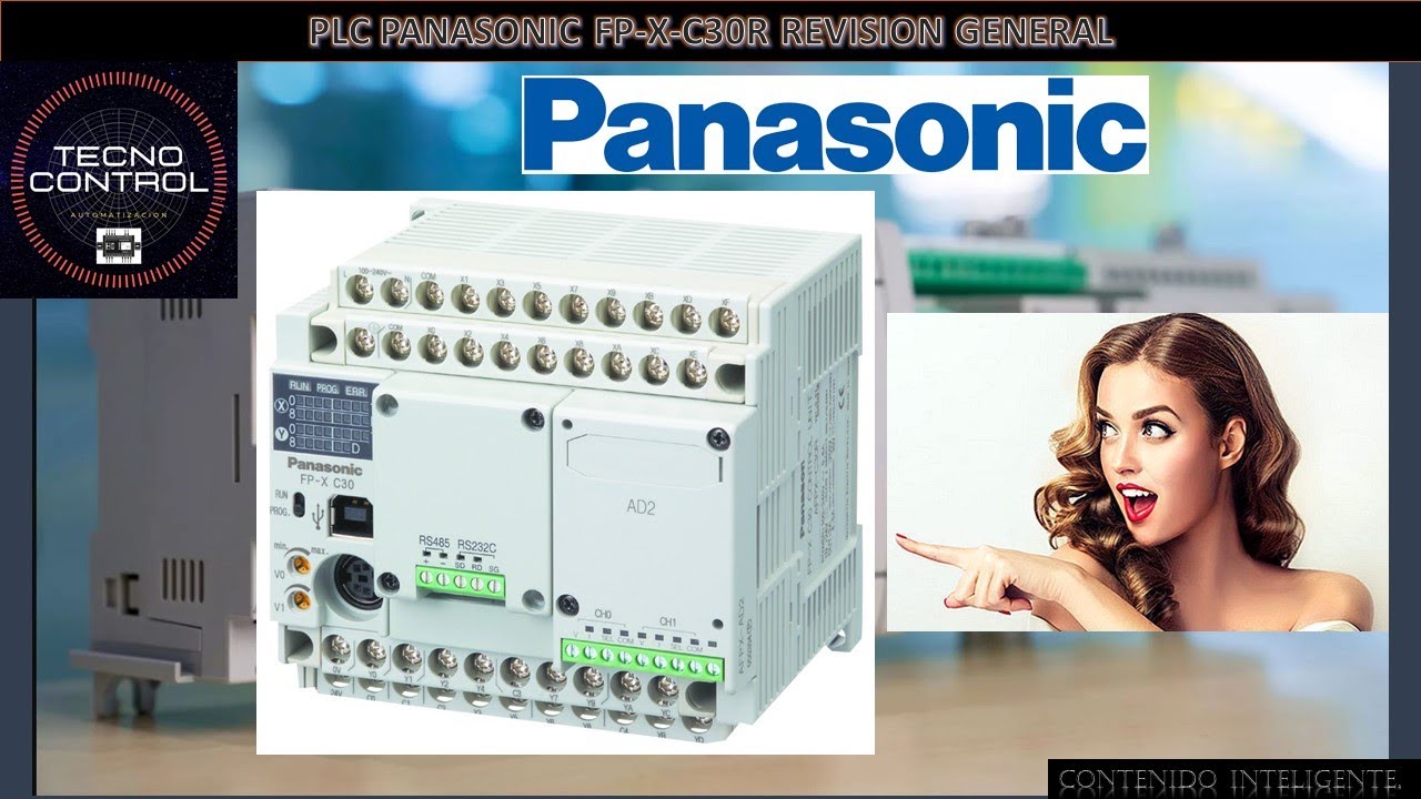 PARTE 1- PLC PANASONIC FP-X-C30R REVISIÓN GENERAL - YouTube