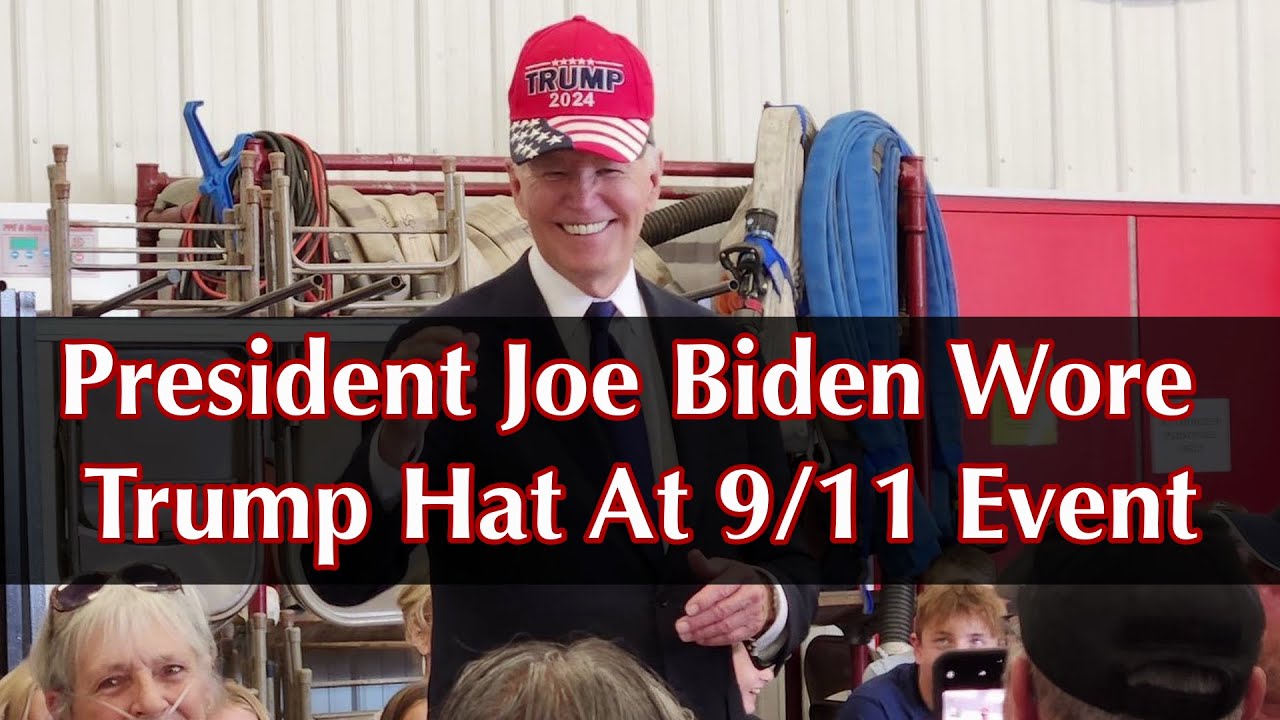 White House Says Biden Wore Trump Hat at 9 11 Event for ‘Bipartisan ...