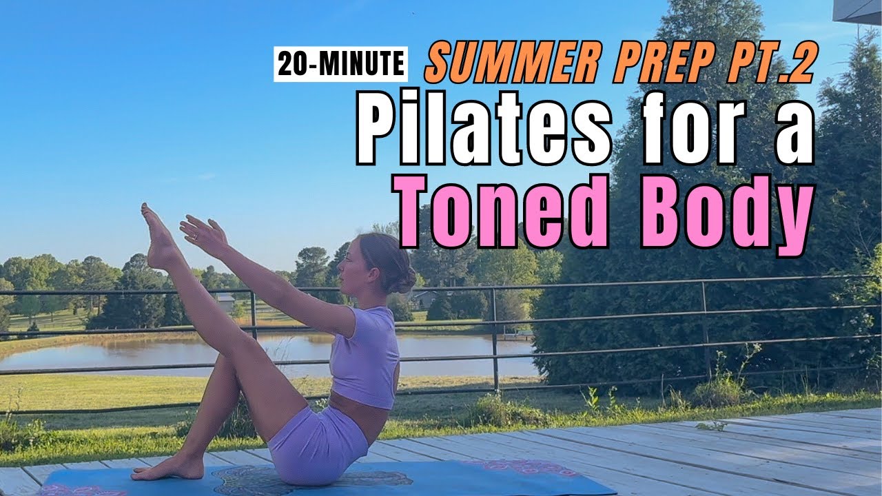 20 Minute Toned Body Pilates - Summer Prep - YouTube