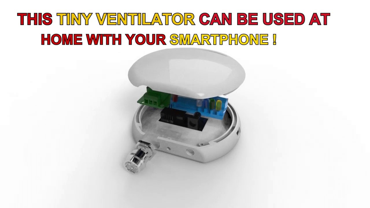 Smallest ventilator in world. - YouTube
