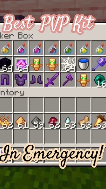 Best PVP kit in Minecraft. - YouTube