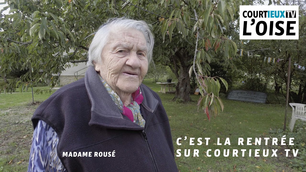Madame Rousé et ses 94 ans, seront les invitées de Courtieux Tv au mois ...