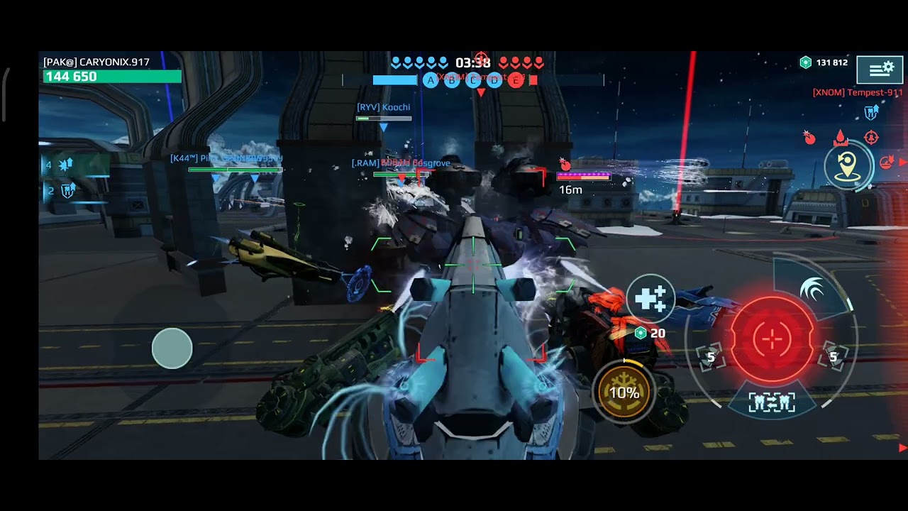 MEGA Gameplay War robots - YouTube