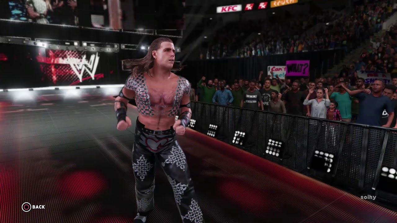 WWE 2K18 - Shawn Michaels '97 Entrance - YouTube