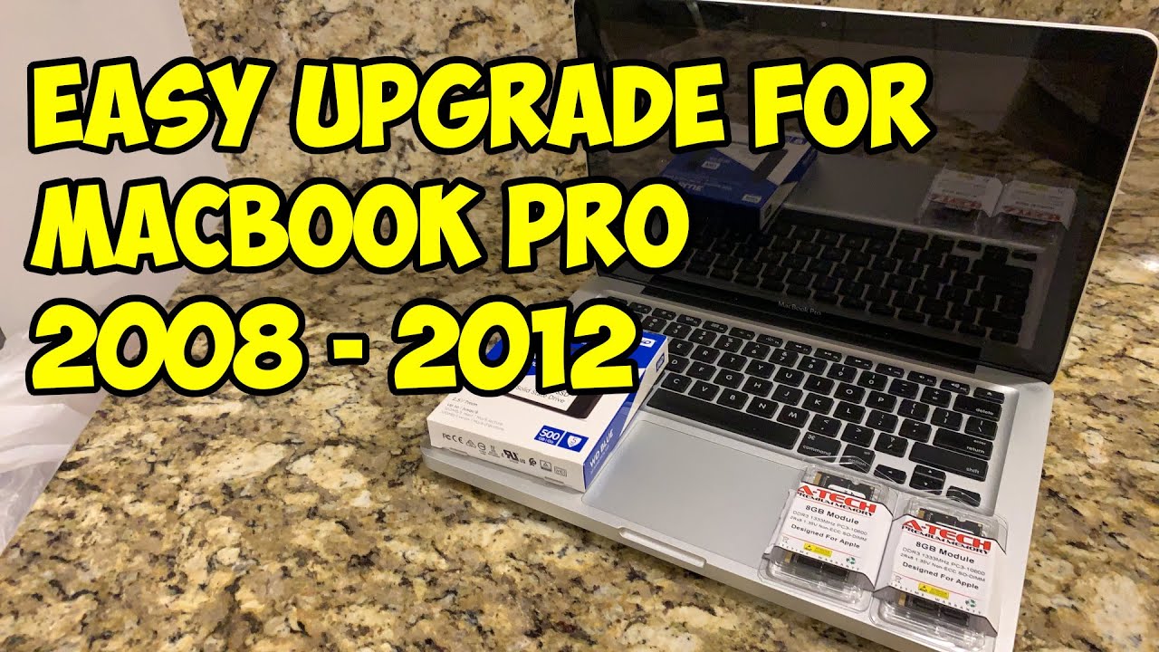 How to Upgrade Macbook Pro SSD, RAM and Battery - Tutorial (2020) - YouTube