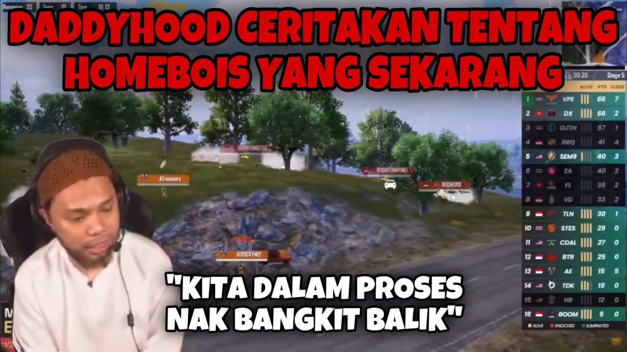 DADDYHOOD CERITAKAN TENTANG HOMEBOIS YANG SEKARANG - YouTube