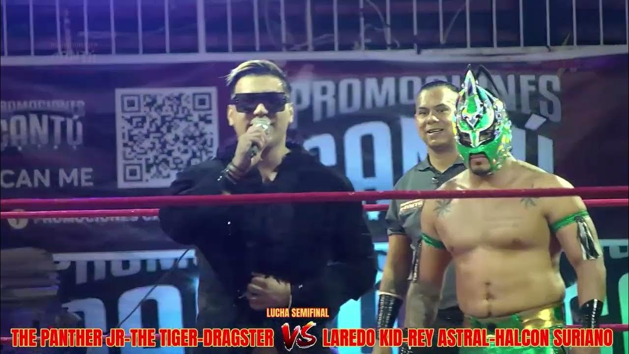 Laredo Kid, Rey Astral & Halcon Suriano VS The Panther Jr, The Tiger & Dragster - YouTube