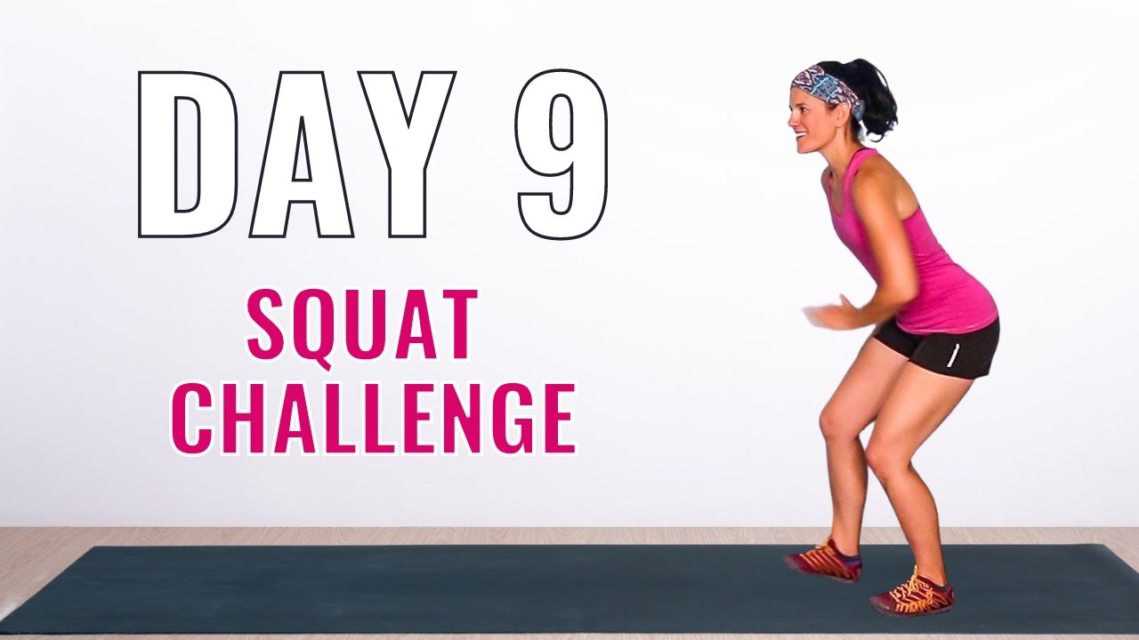 Squats Challenge For Beginners