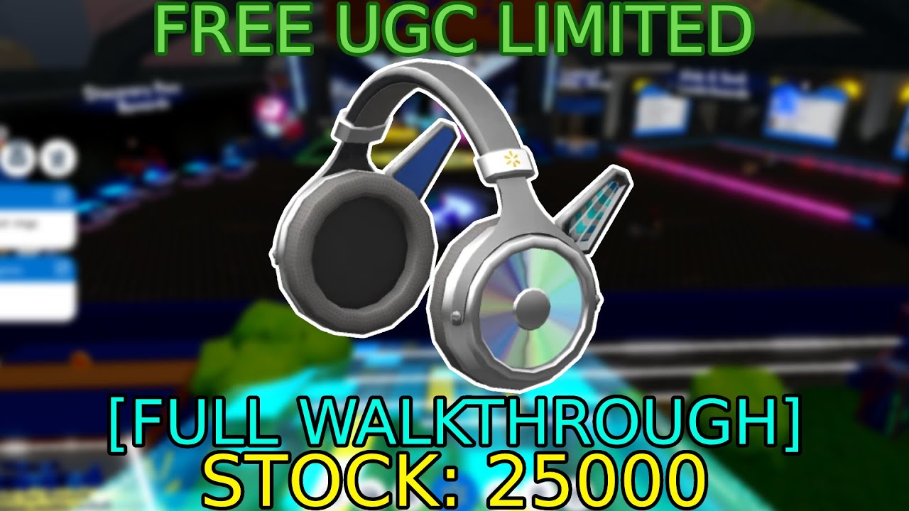 [FREE UGC LIMITED] *FULL WALKTHROUGH* HOW TO GET Digital Headphones IN ...